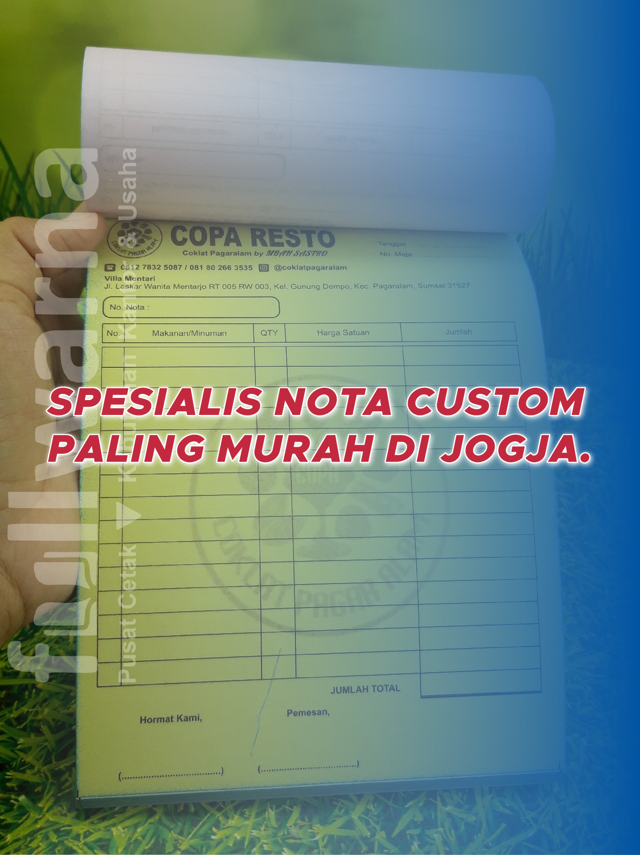 Spesialis Nota Penjualan - Percetakan Jogja Full Warna - Tempat ...