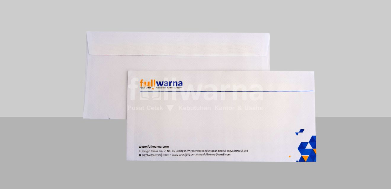 Cetak Amplop Kop Surat Custom Termurah, Garansi Pengerjaan Cepat ...